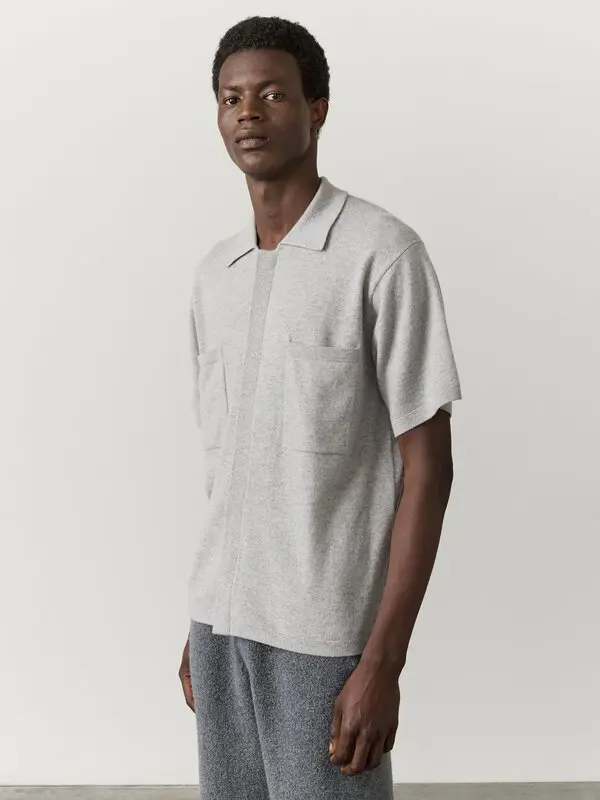 LISA YANG The Ethan Shirt - Grey