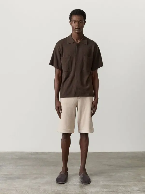 LISA YANG STORE The Ethan Shirt - Wood