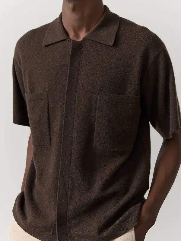 LISA YANG STORE The Ethan Shirt - Wood