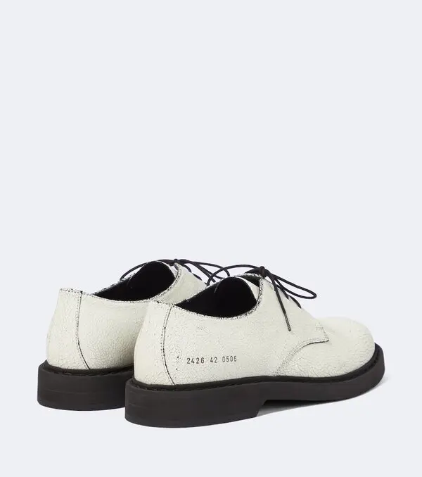 COMMON PROJECTS Cracked Leather Derby Shoes