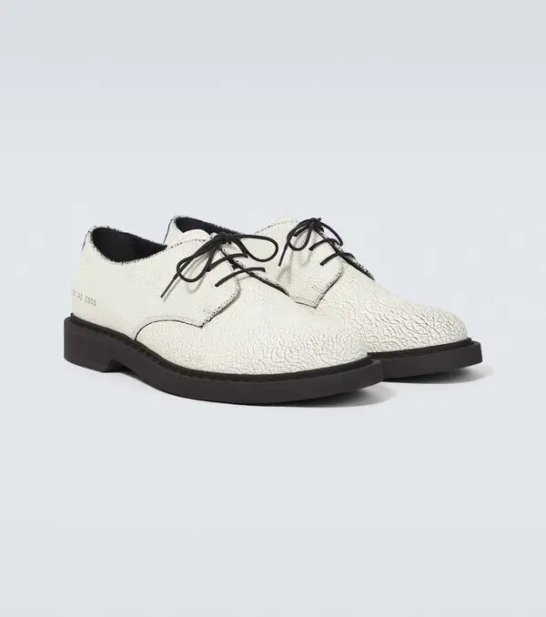 COMMON PROJECTS Cracked Leather Derby Shoes