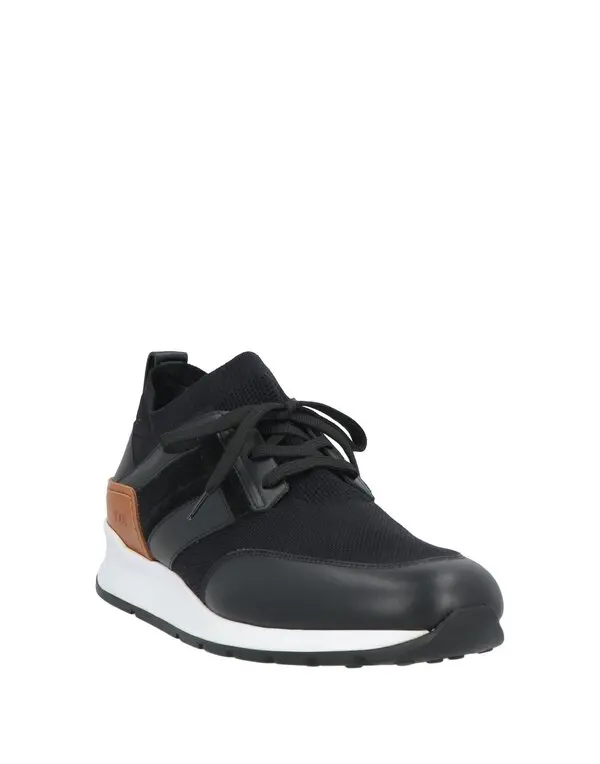 TOD'S Leather And Textile Fiber Sneakers - Black