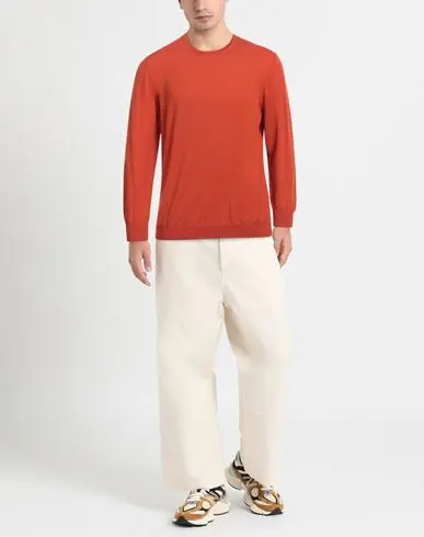 GRAN SASSO Virgin Wool Sweater - Mandarin