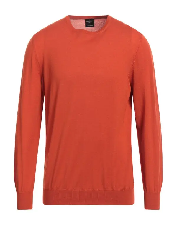 GRAN SASSO Virgin Wool Sweater - Mandarin