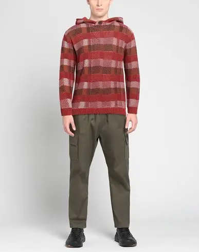 Emporio Armani Checked Hooded Sweater