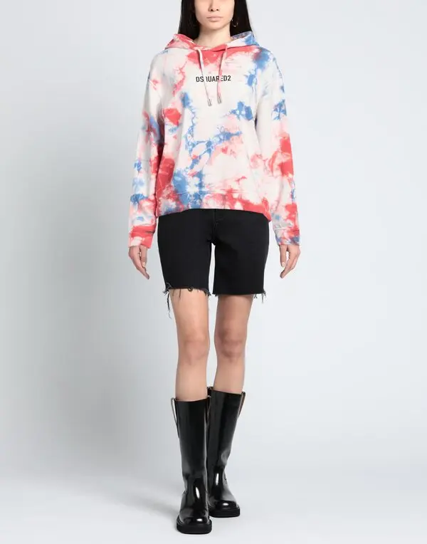 Dsquared2 Tie-dye Cotton Hoodie