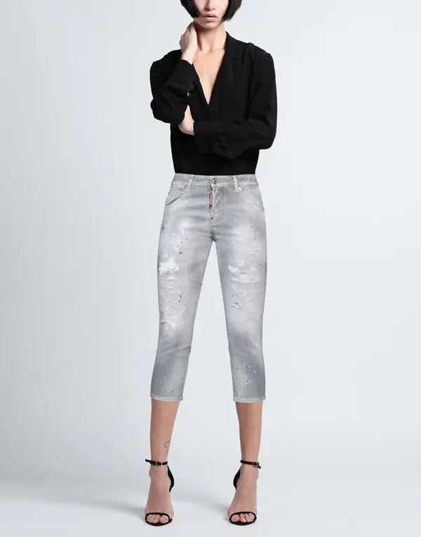 Dsquared2 Jeans With Crystal Embellishments