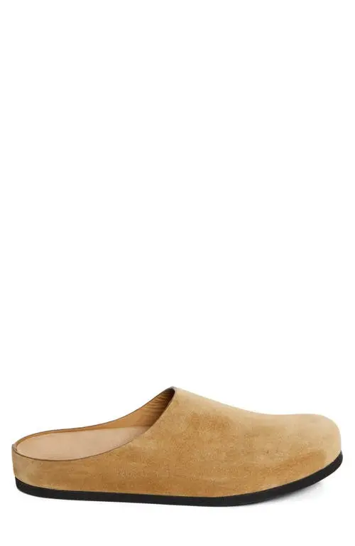 COMMON PROJECTS Suede Clog - Tan