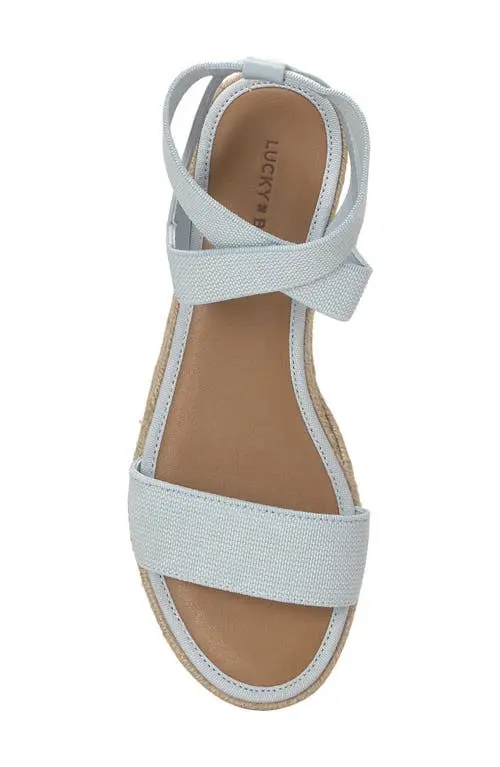 Lucky Brand Thimba Espadrille Sandals - Celestial Blue