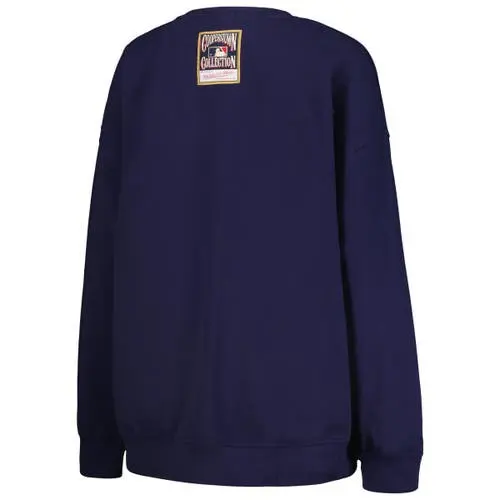 Mitchell & Ness Houston Astros Cooperstown Collection Logo Pullover Sweatshirt