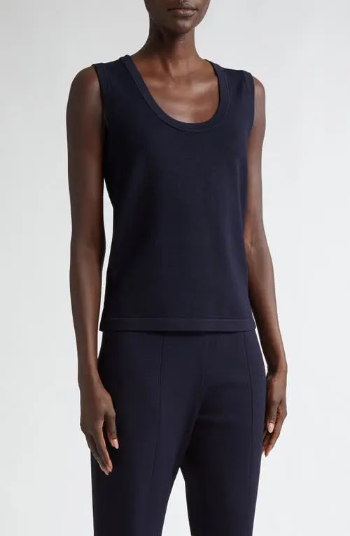 St. John Santiago Sleeveless Top