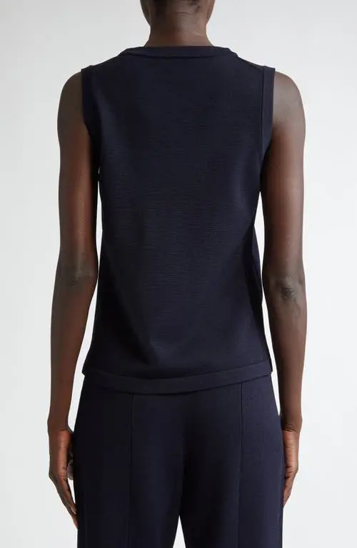 St. John Santiago Sleeveless Top
