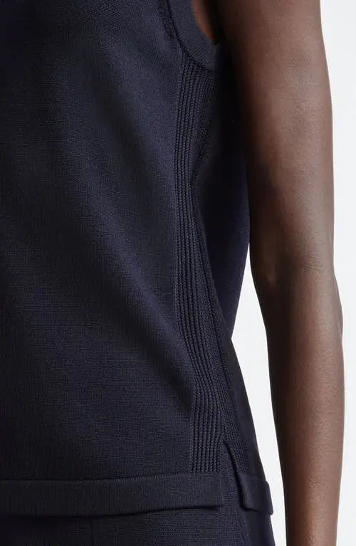 St. John Santiago Sleeveless Top