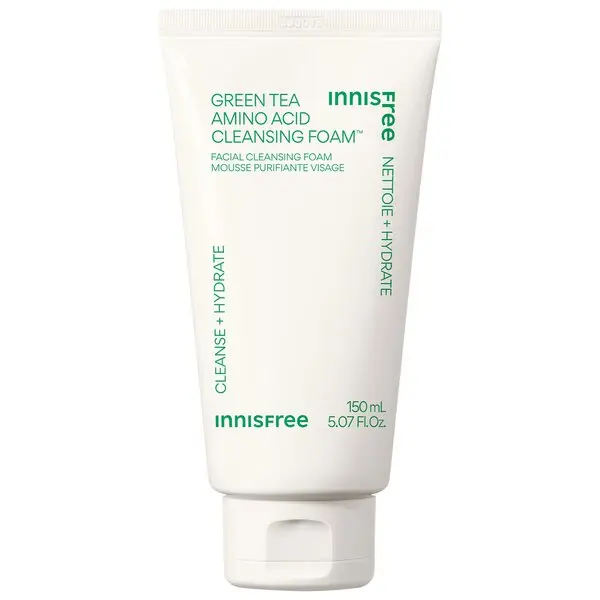 INNISFREE Sulfate-free Green Tea Amino Acid Cleansing Foam - One-color