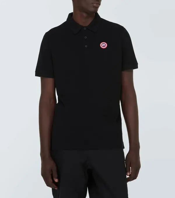 Canada Goose Beckley Cotton Polo Shirt - Black