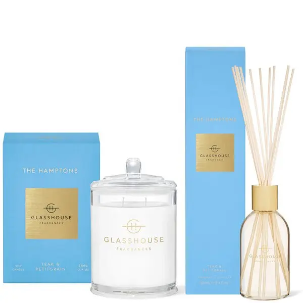GLASSHOUSE FRAGRANCES Glasshouse The Hamptons Candle And Liquid Diffuser - One-color