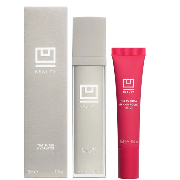U BEAUTY The Super Hydrator And The Plasma Lip Compound Duo - Flush