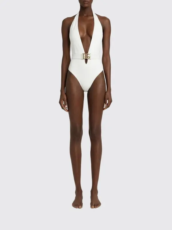 Dolce & Gabbana One-piece Swimsuit - White