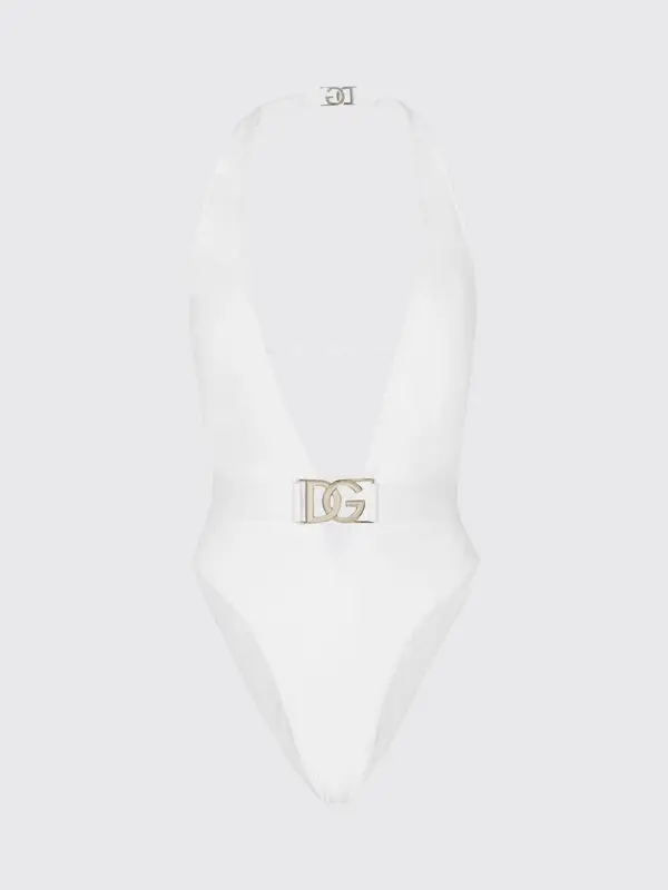 Dolce & Gabbana One-piece Swimsuit - White