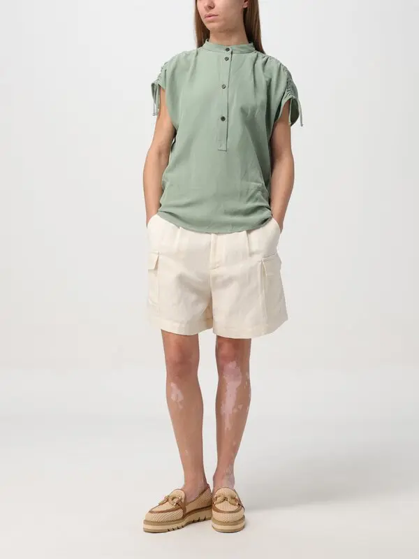 Woolrich Cotton Shirt - Sage