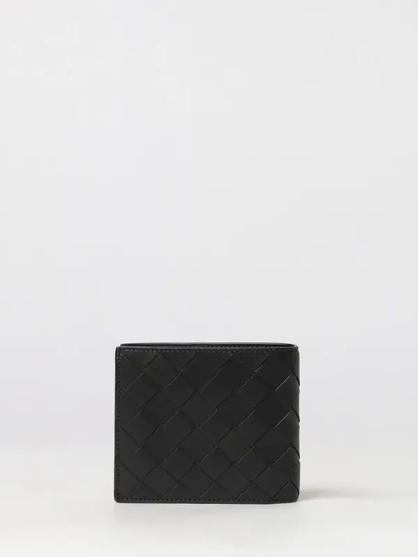 Bottega Veneta Woven Calfskin Bifold Wallet