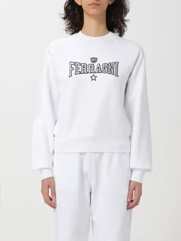 CHIARA FERRAGNI Sweatshirt - White
