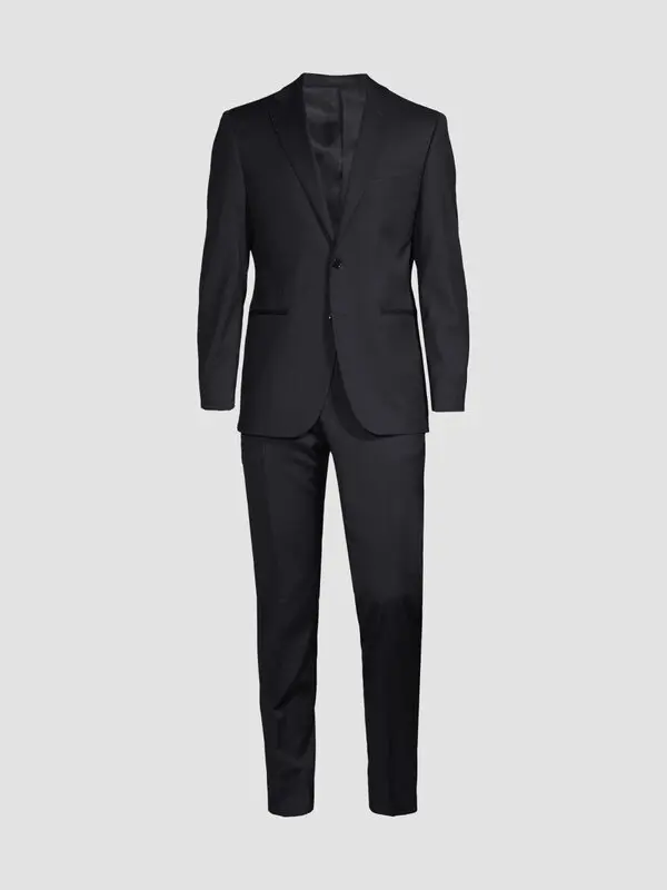 Corneliani Wool Crystal Lapel Tuxedo