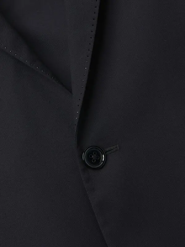 Corneliani Wool Crystal Lapel Tuxedo
