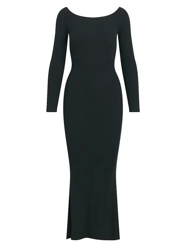 FAVORITE DAUGHTER The Sara Off-the-shoulder Midi-dress