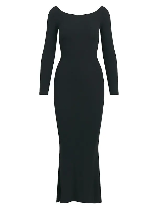 FAVORITE DAUGHTER The Sara Off-the-shoulder Midi-dress