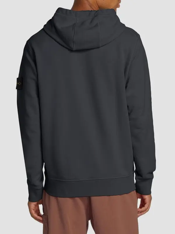 Stone Island Core Cotton Fleece Hoodie
