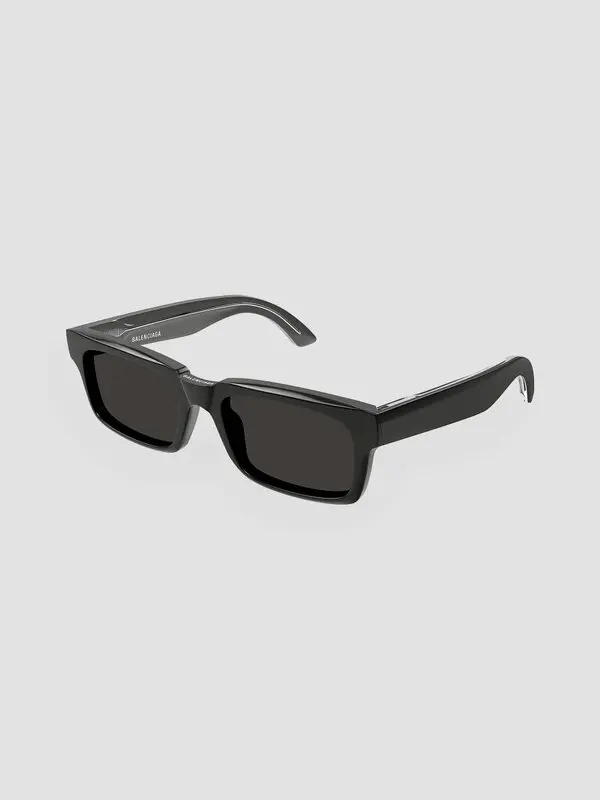 Balenciaga Weekend 55mm Rectangular Sunglasses
