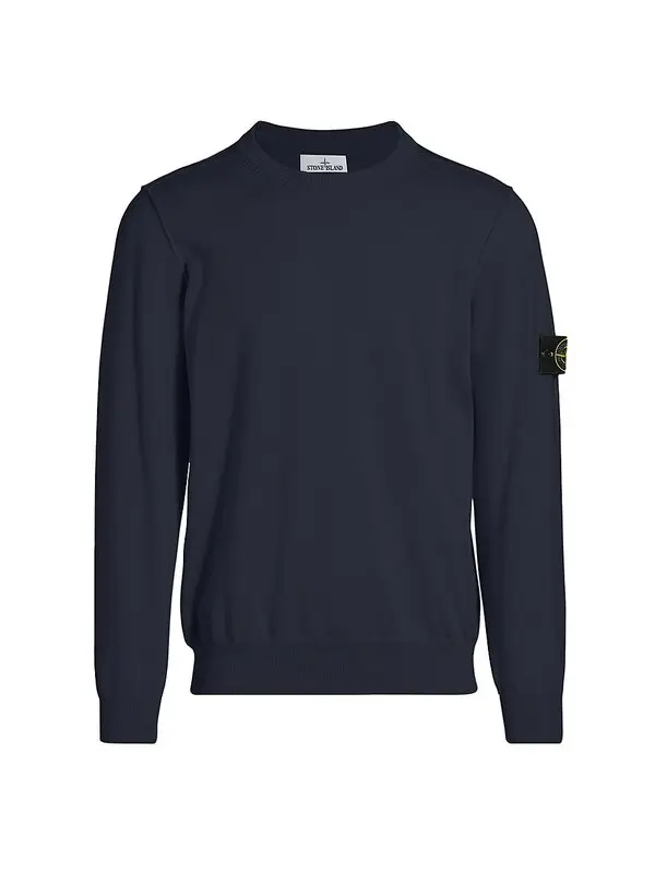 Stone Island Crewneck Cotton Sweater
