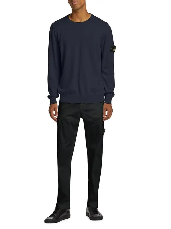 Stone Island Crewneck Cotton Sweater