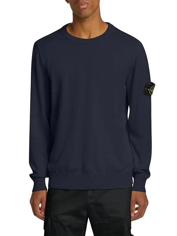 Stone Island Crewneck Cotton Sweater