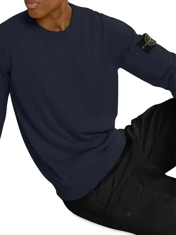 Stone Island Crewneck Cotton Sweater