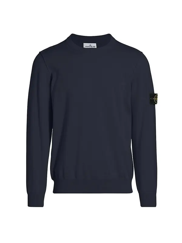 Stone Island Crewneck Cotton Sweater