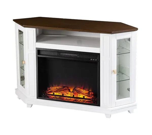 SEI FURNITURE Dilvon Basic Fireplace With Media