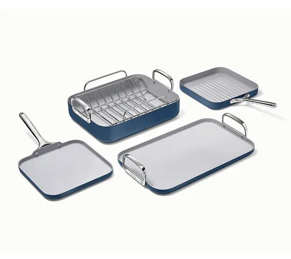 CARAWAY Home 5pc Square Cookware Set