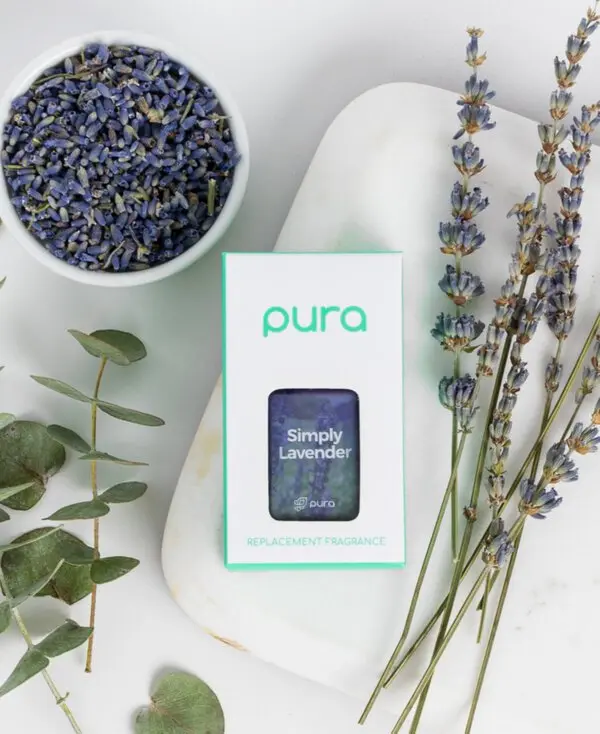 PURA Lavender Fields Smart Home Air Diffuser Fragrance Smart Home Scent Refill Up To 120-hours Of Premium Fragrance Per Refill - No Color