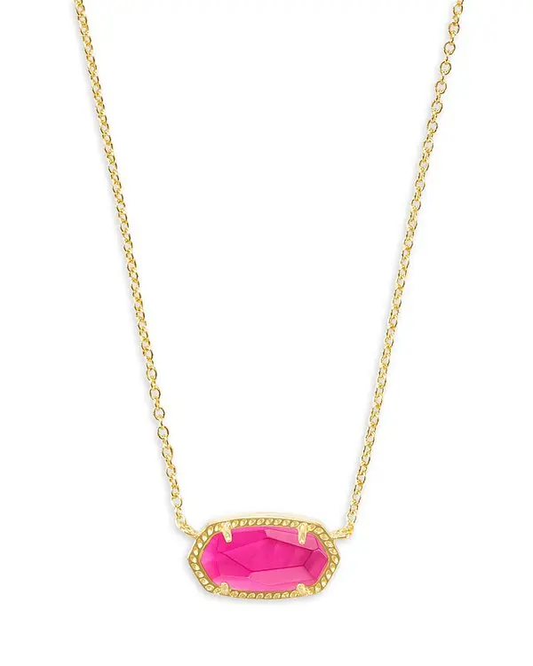 Kendra Scott Elisa Pendant Necklace - Azalea Illusion