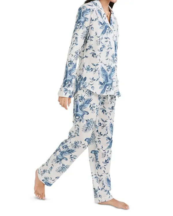 Desmond & Dempsey Soleia Printed Pajama Set