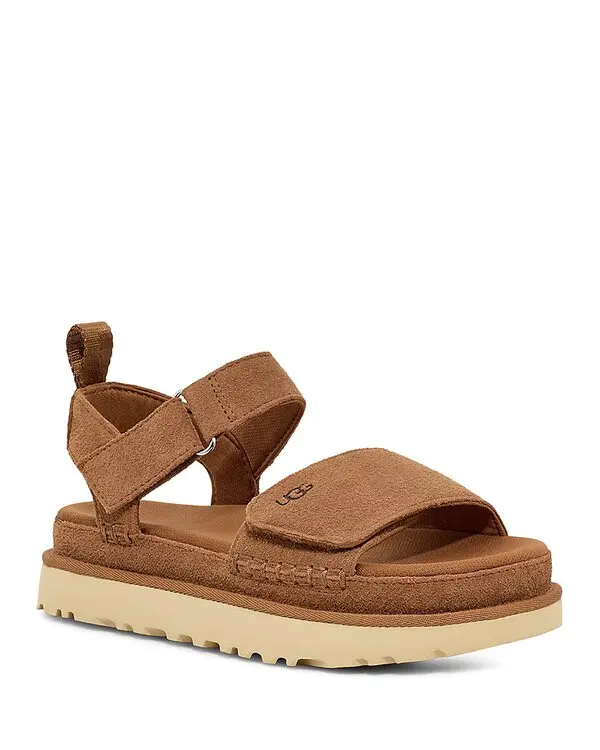 UGG Goldenstar Platform Sandals - Chesnut