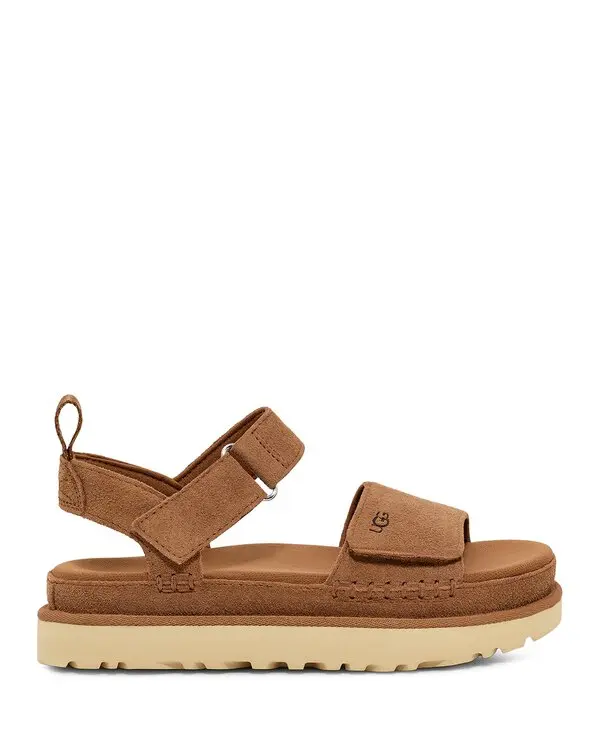 UGG Goldenstar Platform Sandals - Chesnut