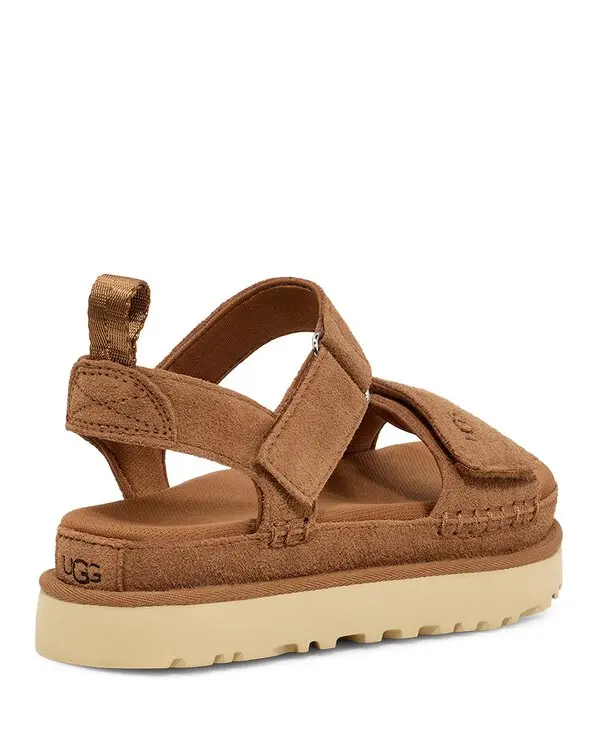 UGG Goldenstar Platform Sandals - Chesnut