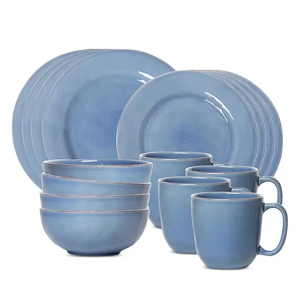 JULISKA Puro 16 Piece Dinnerware Set, Service For 4 - Chambray