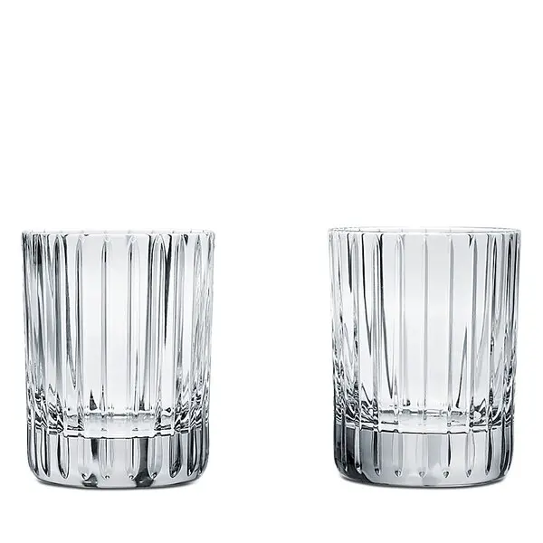 THE MARTHA, BY BACCARAT Harmonie Tumbler #5, Set Of 2 - Clear