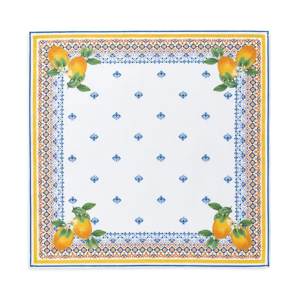 ELRENE HOME FASHIONS Capri Lemon Tablecloth, 60 X 120