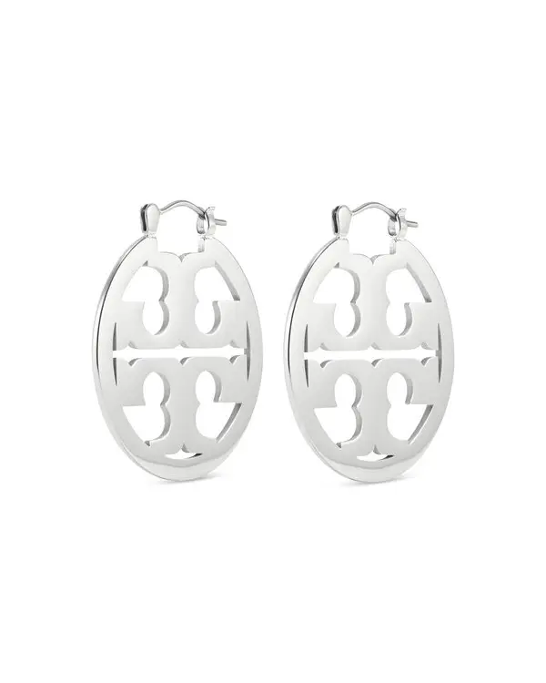 Tory Burch Miller Small Hoop Earrings