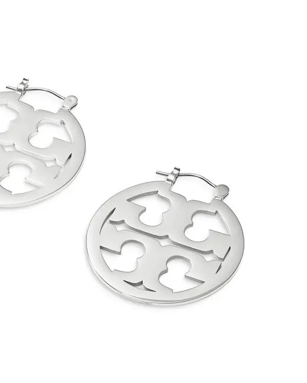 Tory Burch Miller Small Hoop Earrings